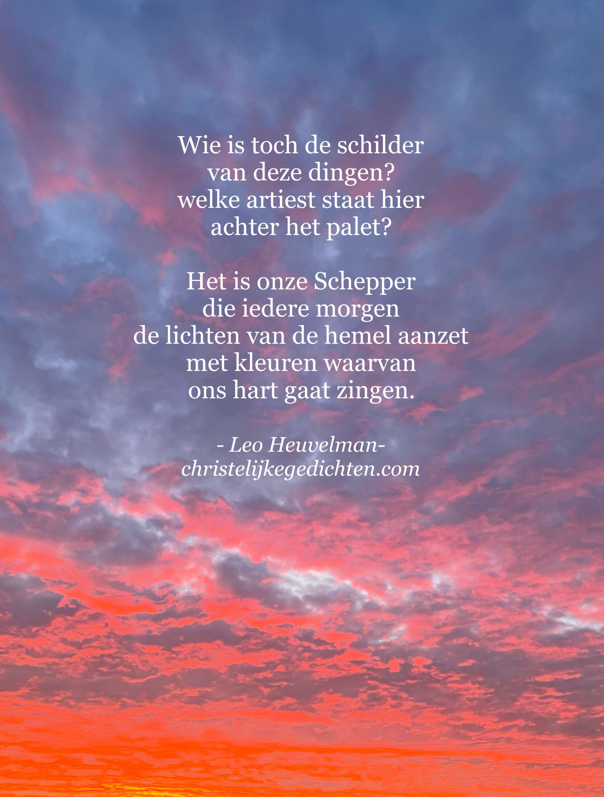 Schilder - Christelijke Gedichten