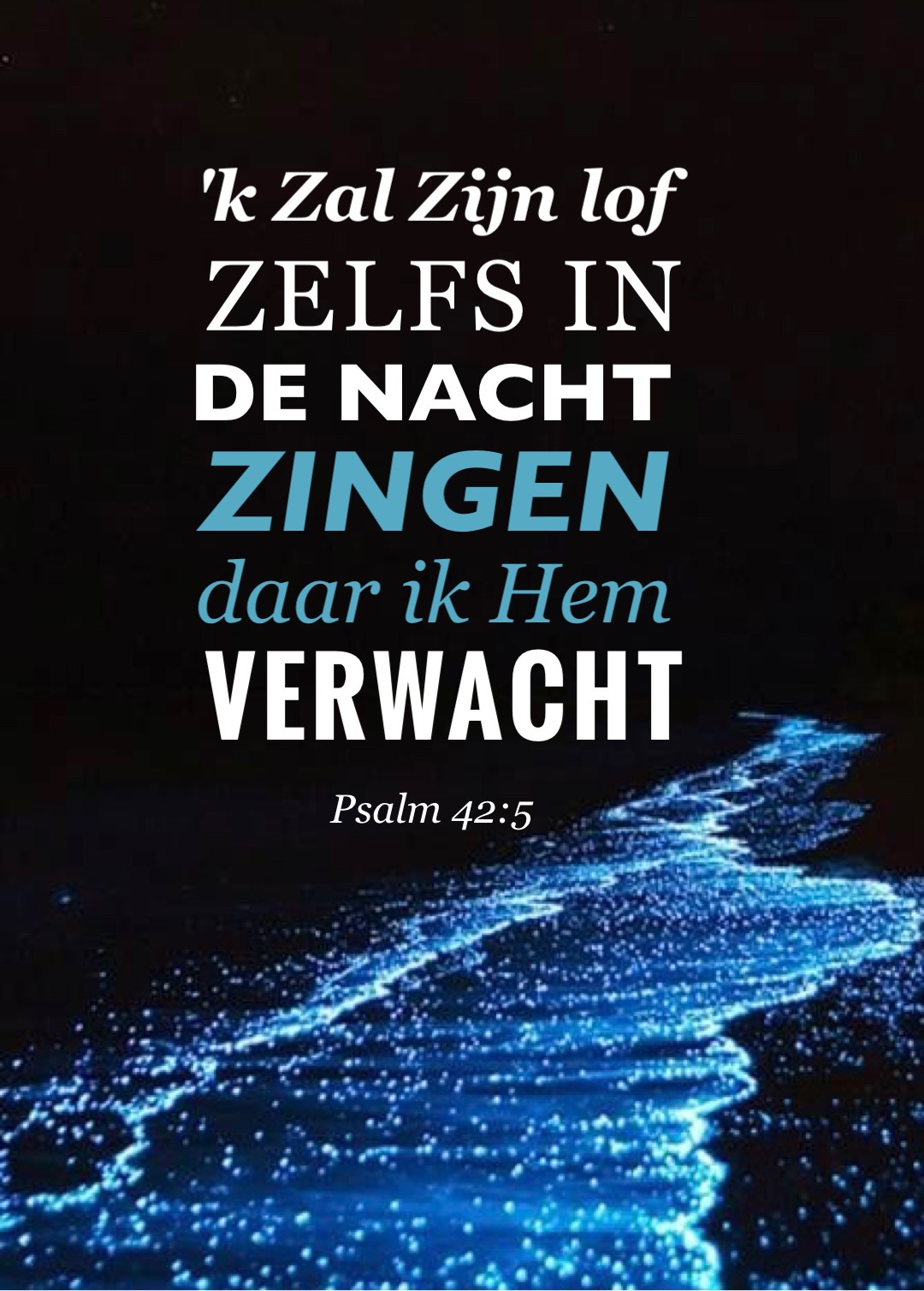 Zingen in de nacht - Christelijke Gedichten